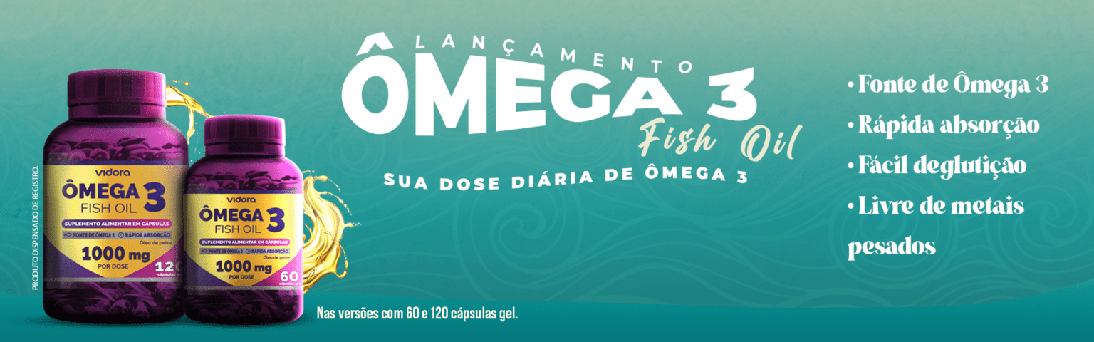 Ômega 3 Fish Oil – Vidora Farmacêutica
